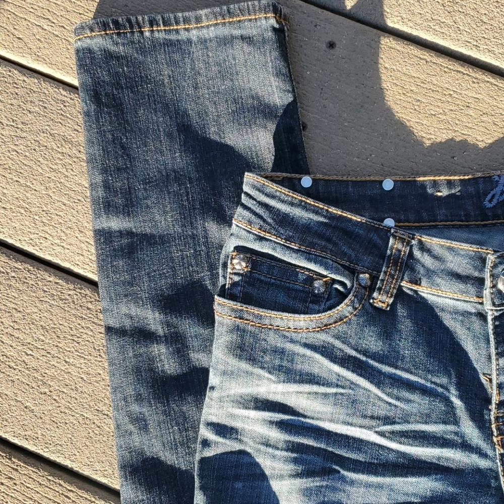 Antique Rivet Jeans - Gem